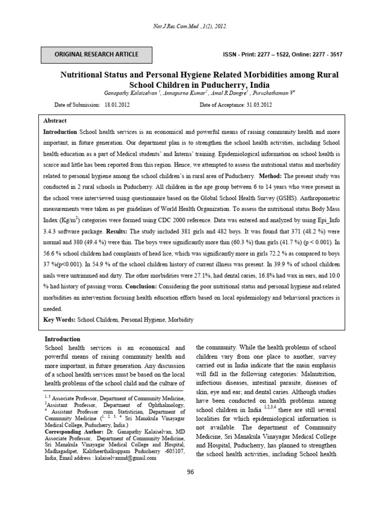 9.original DR - Kalaiselvan | PDF | Public Health | Medicine