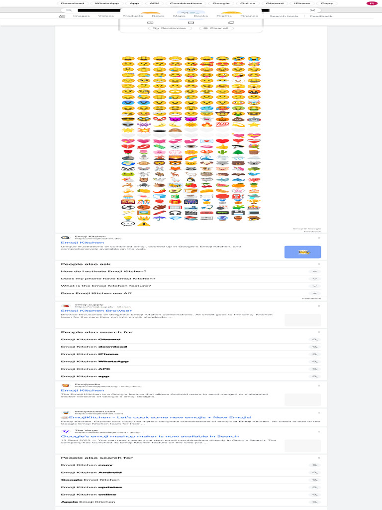 emoji kitchen - Google Search | PDF | I Phone | Android (Operating System)