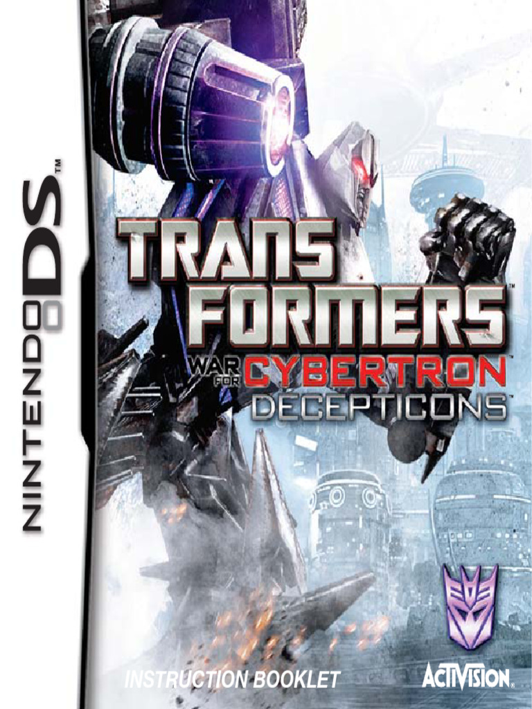 Transformers - War For Cybertron - Decepticons (USA) (En, FR) | PDF