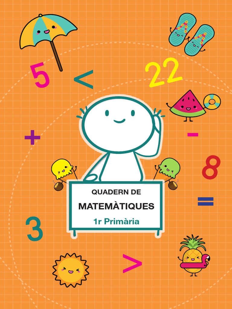 Quadern de Repas de MATEMATIQUES de 1r de Primaria | PDF