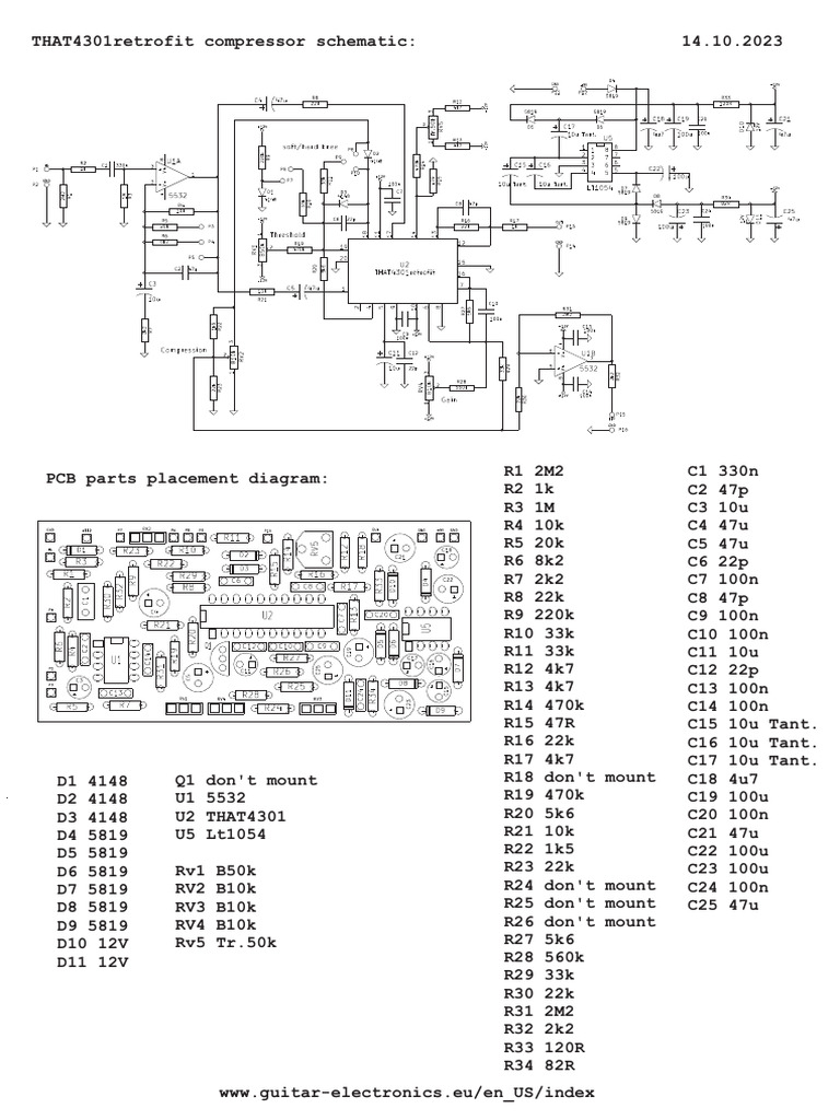 THAT4301retrofit ENG | PDF | Electrical Components | Electrical Engineering
