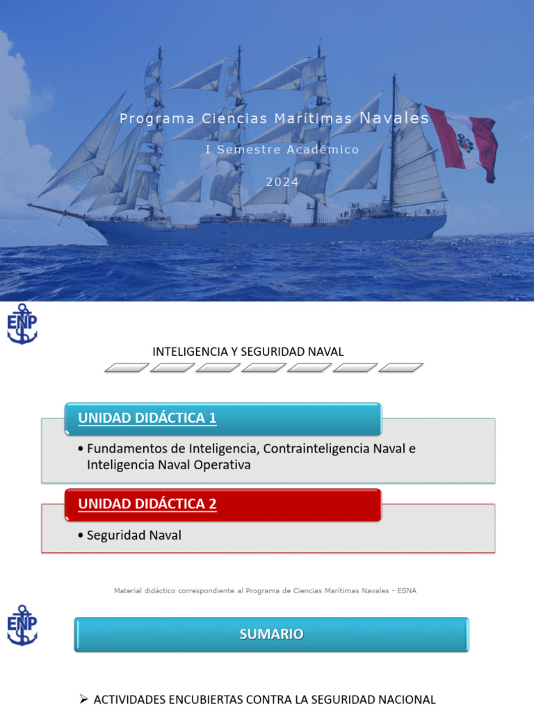 1.6 Inteligencia Naval | PDF | Militar | Conflictos