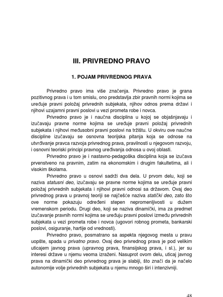 Privredna Drustva I | PDF