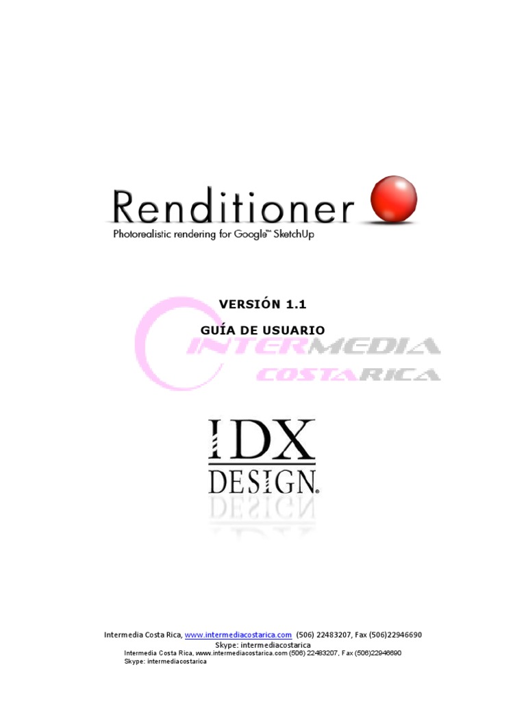 Manual de Usuario IDX | PDF | Renderizado (gráficos de computadora ...