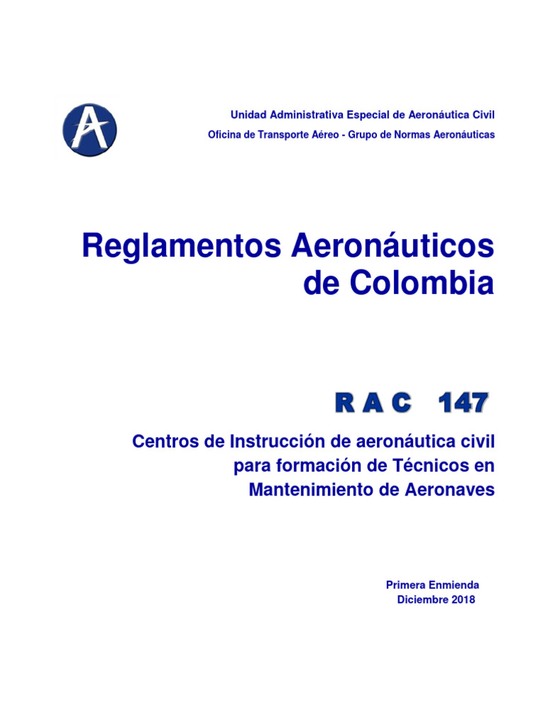 Rac 147 | PDF | Aeronave | Avión