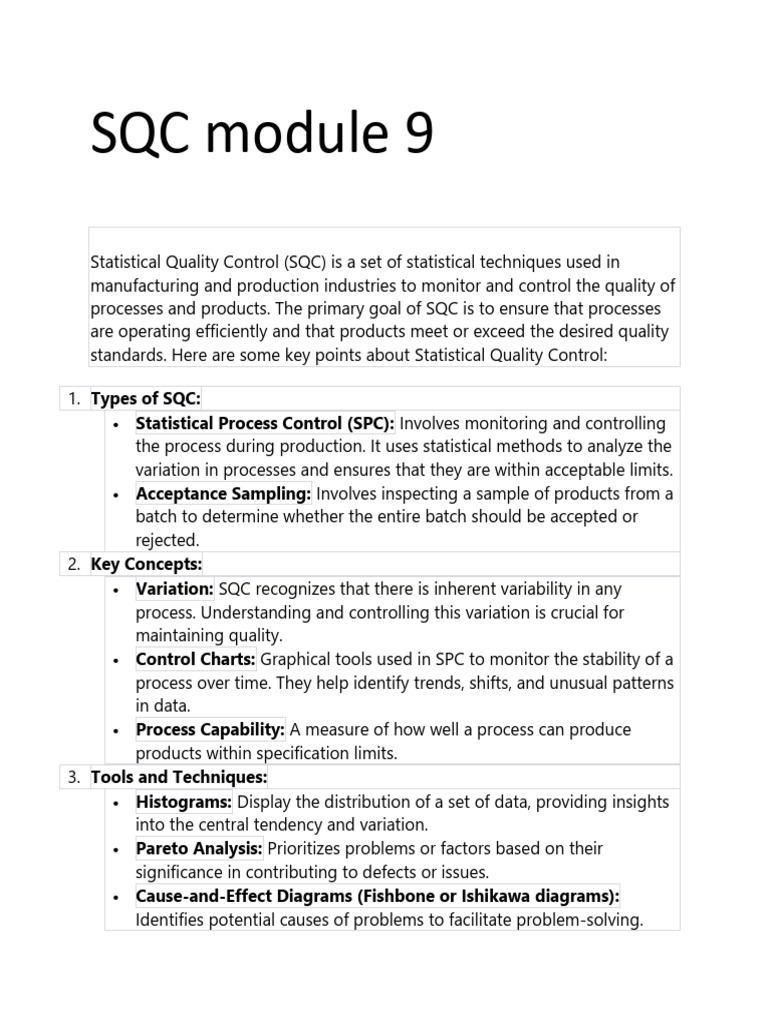 SQC Module 9 | Download Free PDF | Logistic Regression | Receiver Operating Characteristic