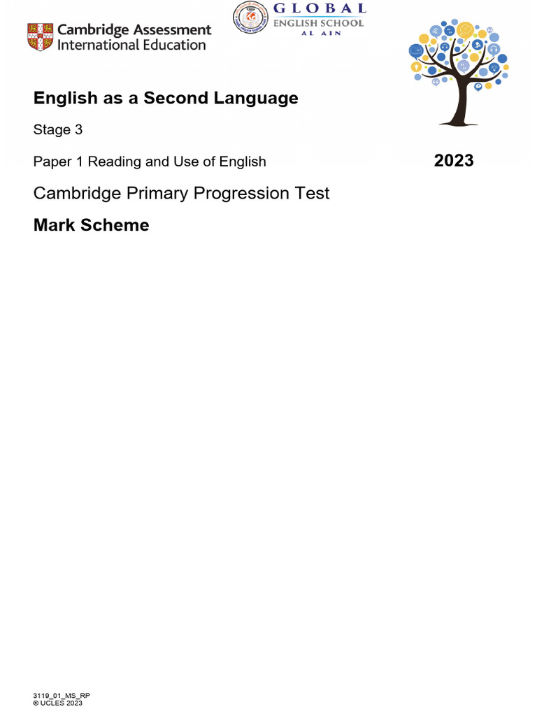 Esl Paper 1 2023 Pdf Cultural Assimilation Cambridge