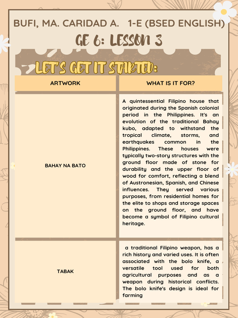 LESSON 3- ACTIVITIES | PDF | Philippines | Emotions