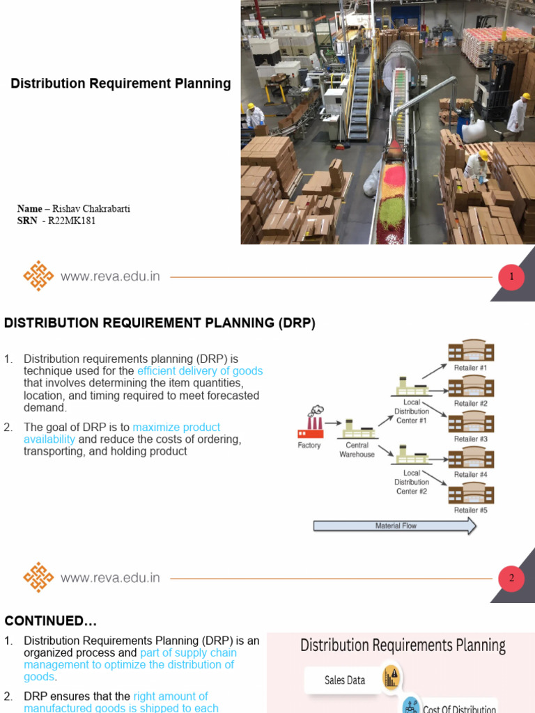 Distribution Requirement Planning | Download Free PDF | Business ...
