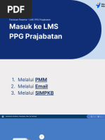 Panduan Peserta PM - LMS RGTK 2025 | PDF
