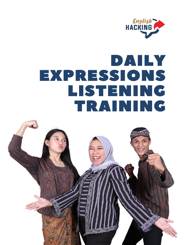 Daily Expressions Listening Training Ebook | PDF | Meal | Lunch