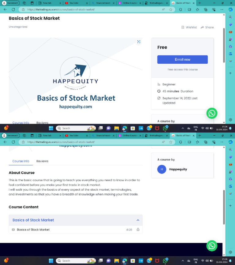 Basics of Stock Market | PDF