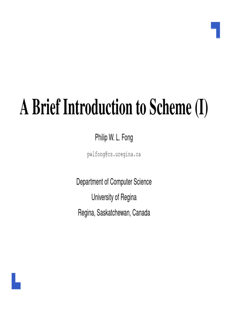 scheme-1 | PDF | Scheme (Programming Language) | Functional Programming scheme-1 | PDF | Scheme (Programming Language) | Functional Programming