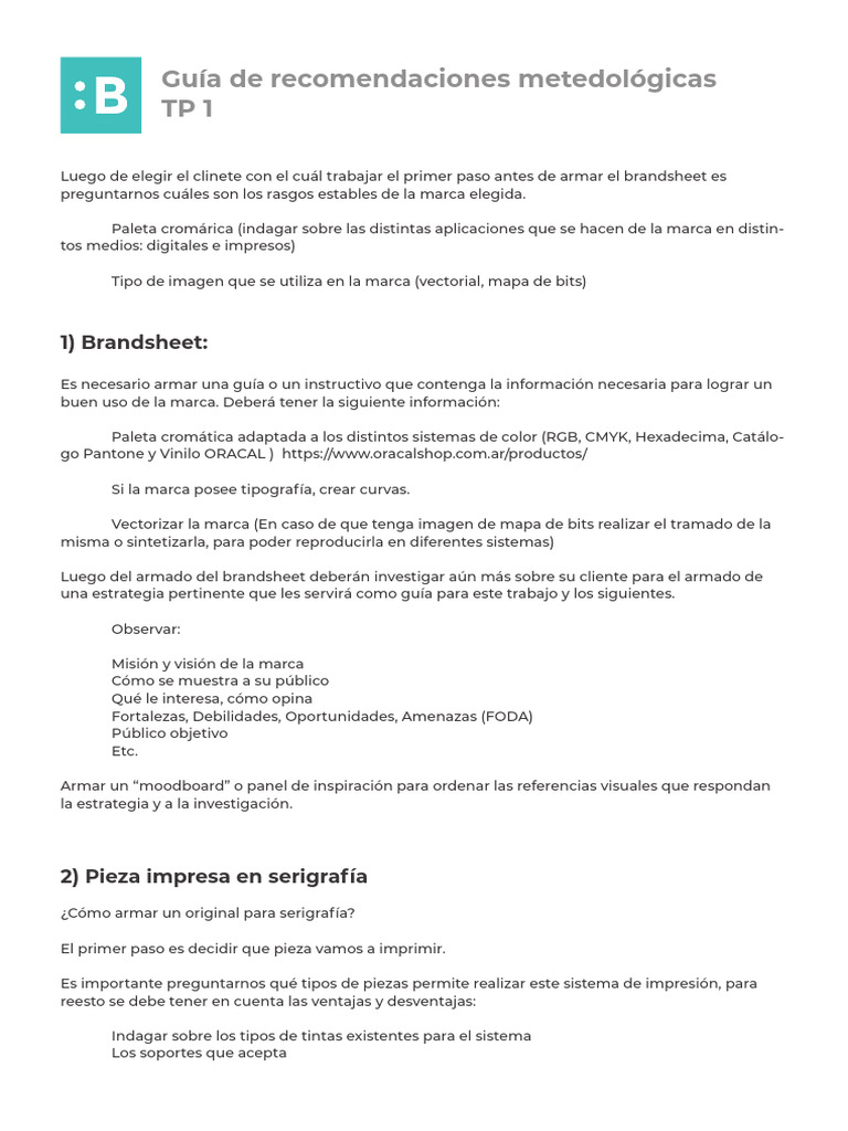 Guia TP1 | PDF | Color | Visión