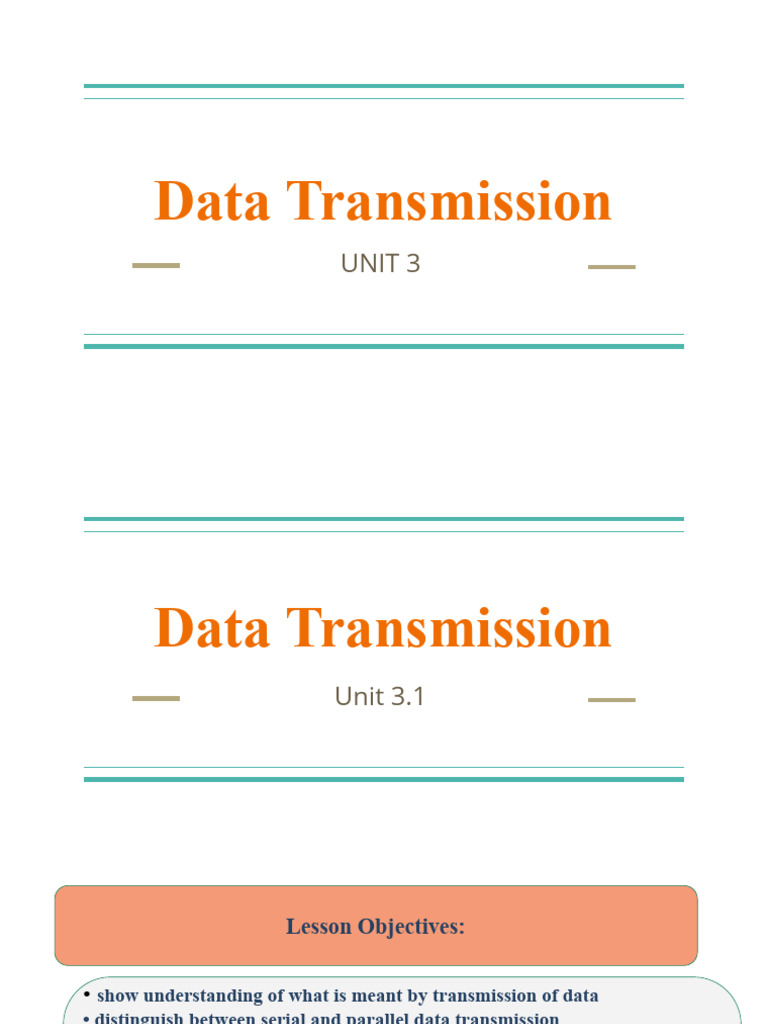 23 24 LP Ig8 Data Transmission | PDF | Error Detection And Correction ...