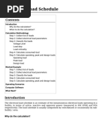 Commercial Electrical Load Calculation Excel | PDF | Microsoft Excel ...