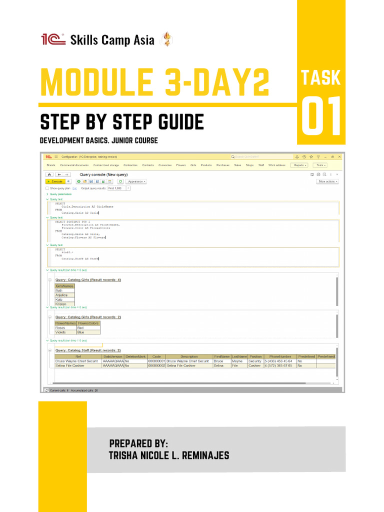 Module3-Day2-Task1-StepByStepGuide-Trisha | Download Free PDF ...