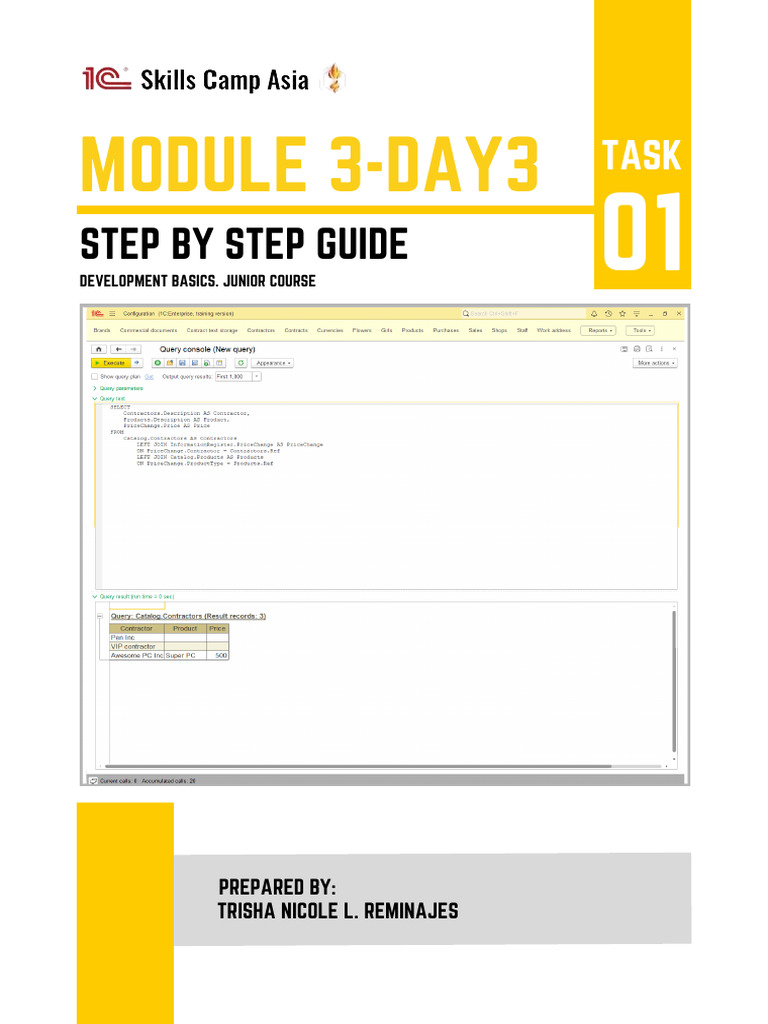 Junior Course: Query Development Guide | PDF | Information Retrieval ...