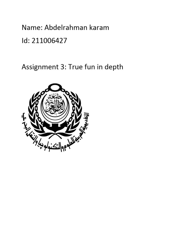 True Fun In-Depth | PDF | Loneliness | Feeling