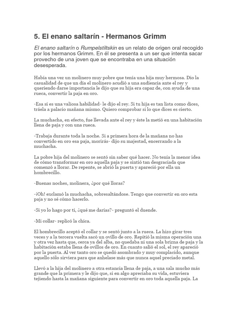 El Enano | PDF | Clásicos