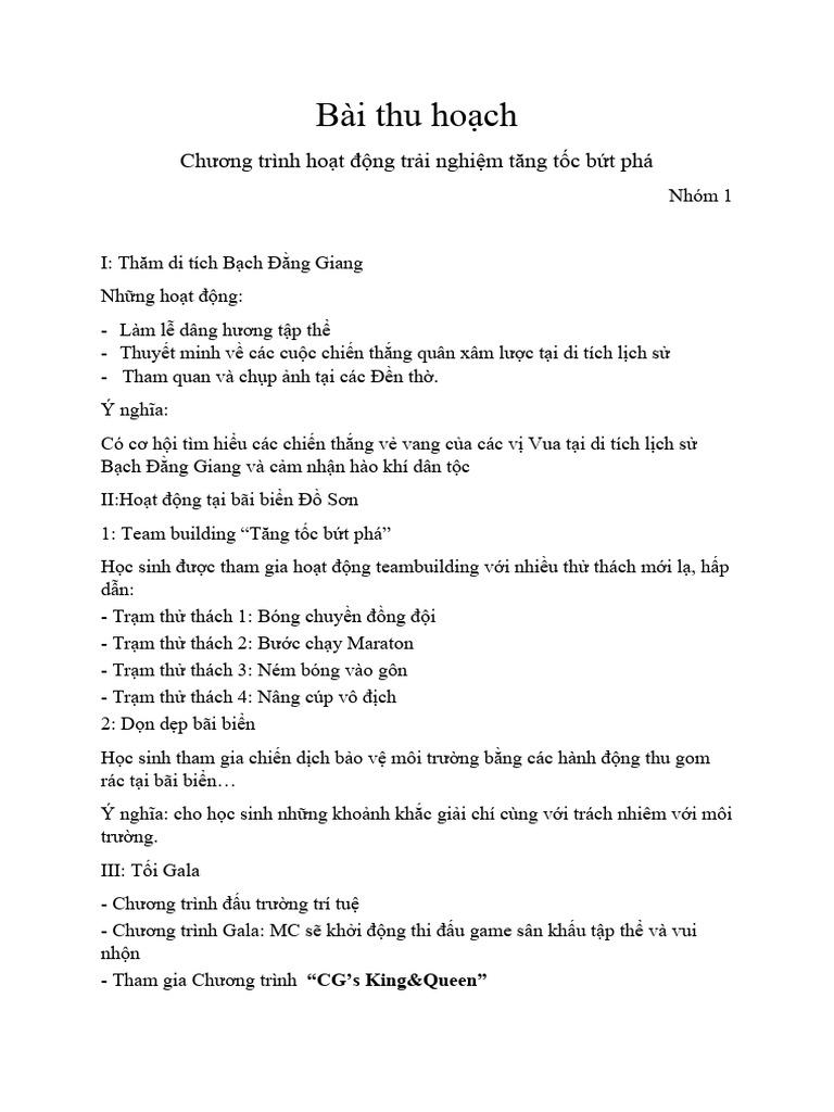 Bài Thu Ho CH | PDF