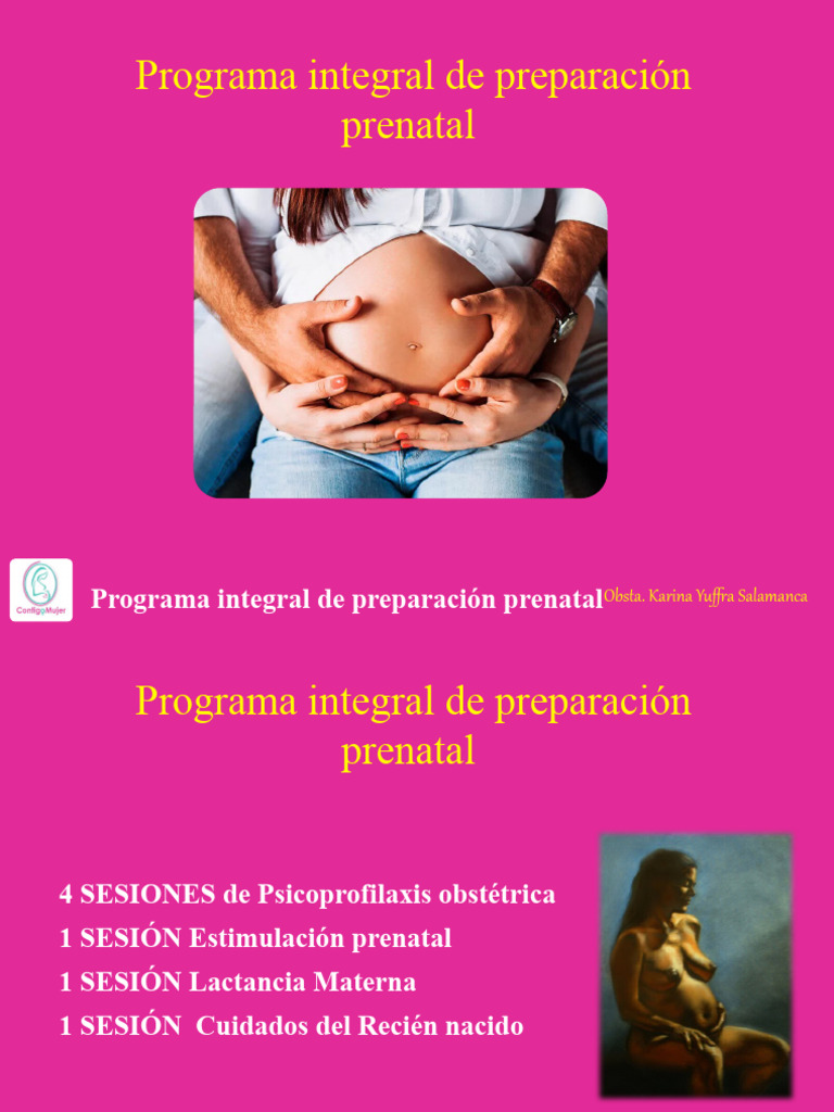 I SESIÓN Psicoprofilaxis Obstetrica | PDF | Parto | Medicina CLINICA