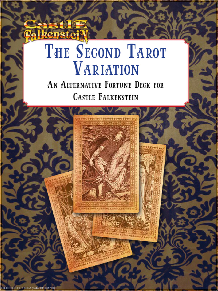 Castle Falkenstein the Second Tarot Variation | PDF | Playing Cards ...