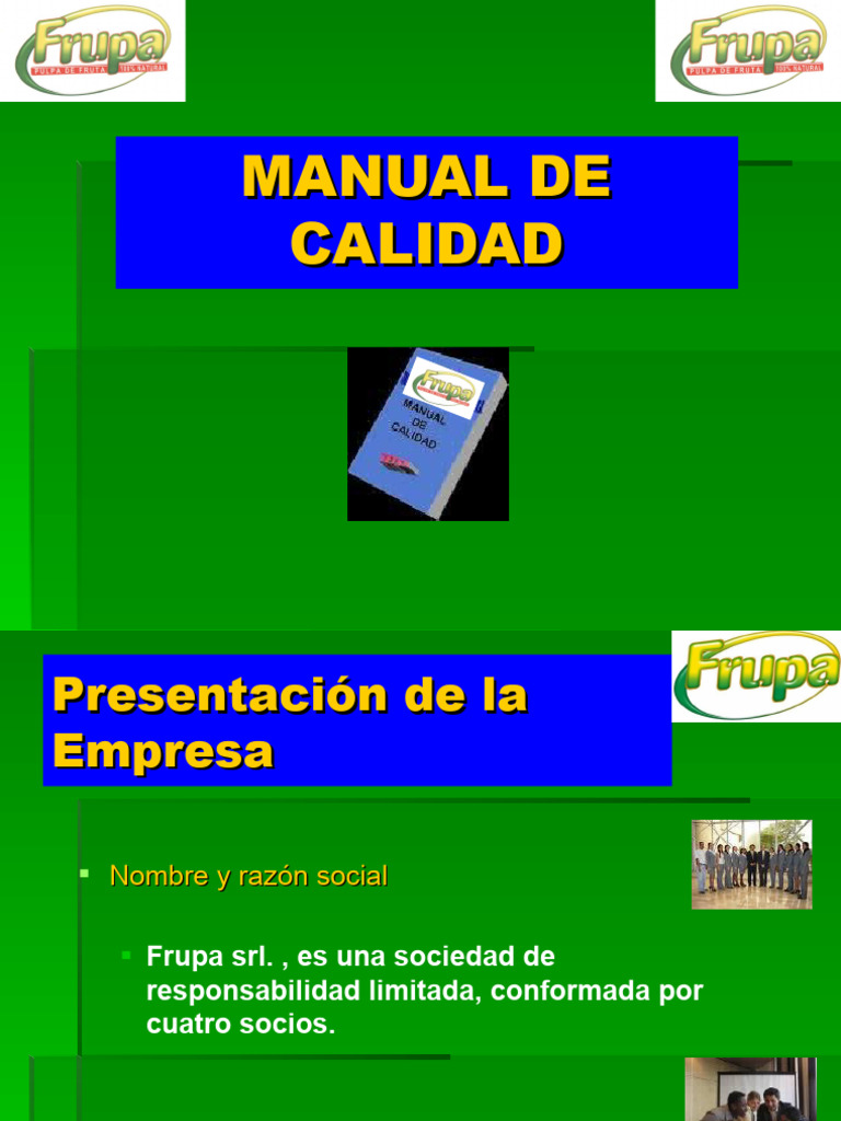 Manual de Control de Calidad | PDF | Calidad (comercial) | Business