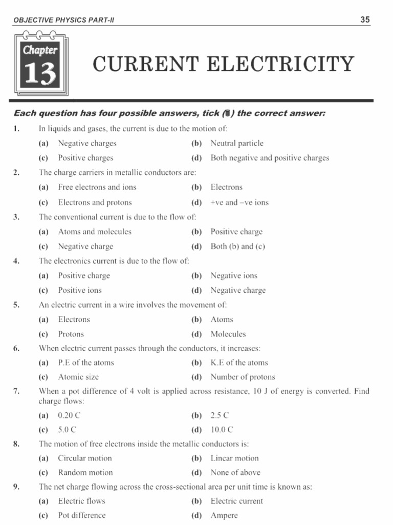 2ndyear Physics Ch2 Mcqs | PDF
