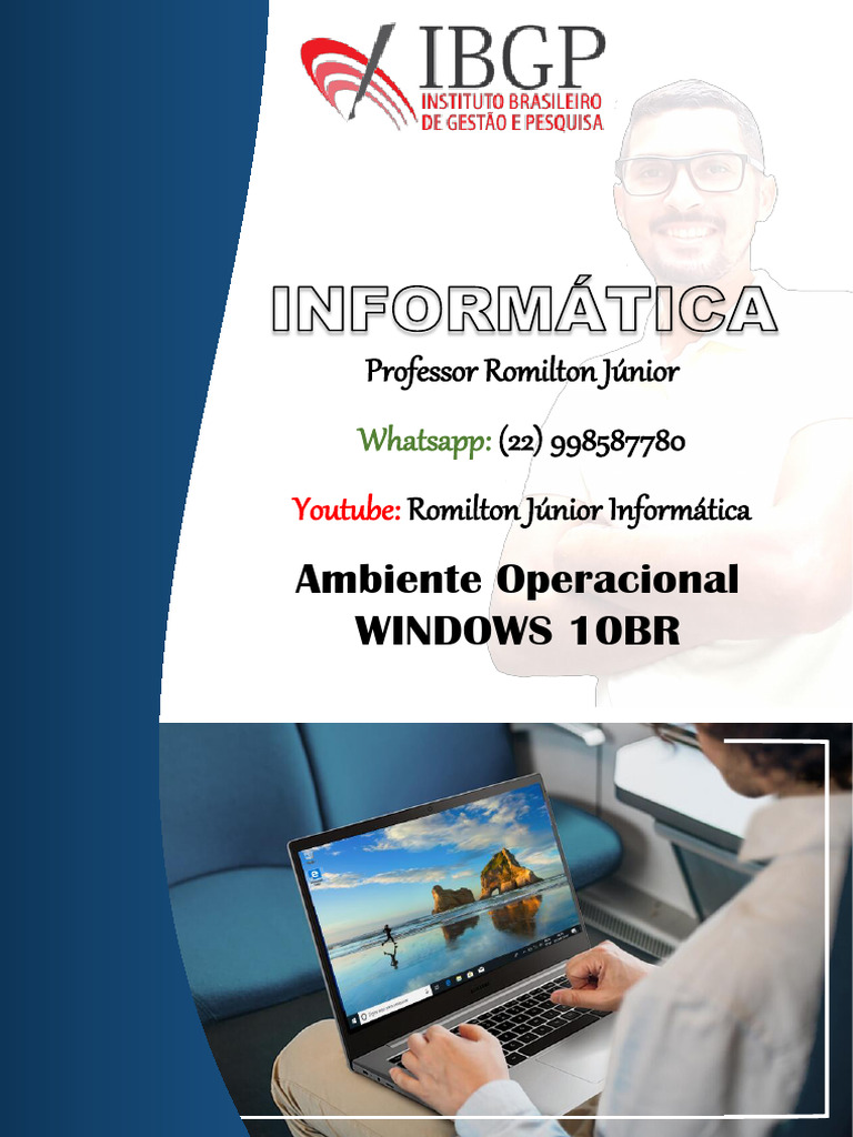 02 - Ambiente Operacional WINDOWS 10BR | PDF | Microsoft Windows ...