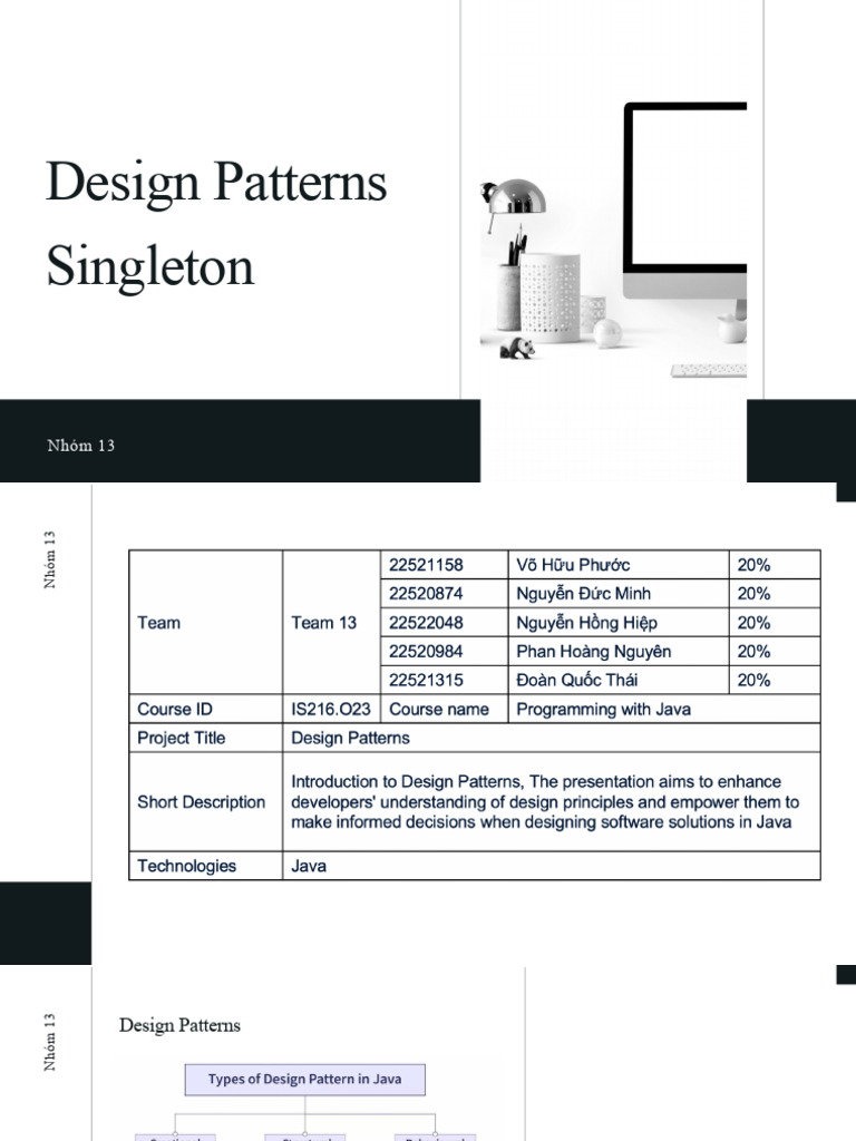 Design Patterns Singleton | PDF Design Patterns Singleton | PDF