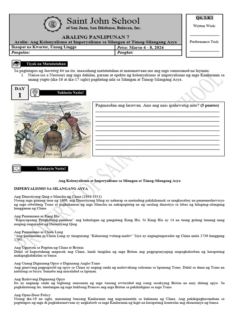 Ap 7 Q4 Week 1 3 | PDF