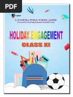 Class Playgroup Holiday Homework - Compressed | PDF