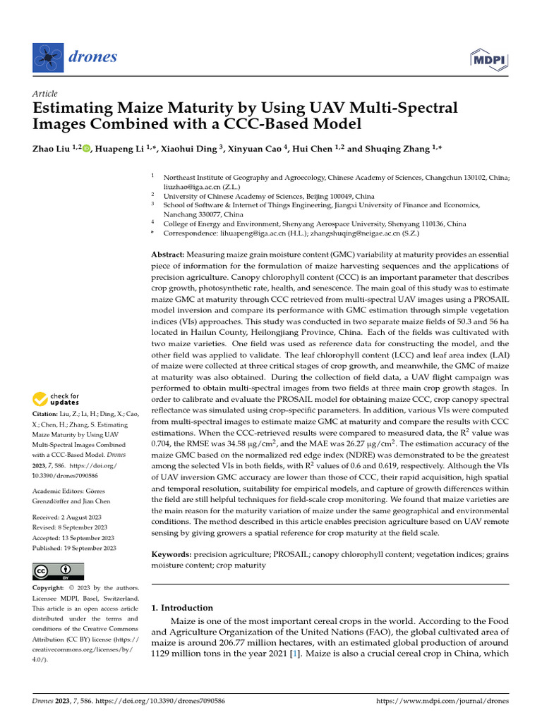 43 Multispectral And Ccc Based Model Pdf Remote Sensing Errors And Residuals