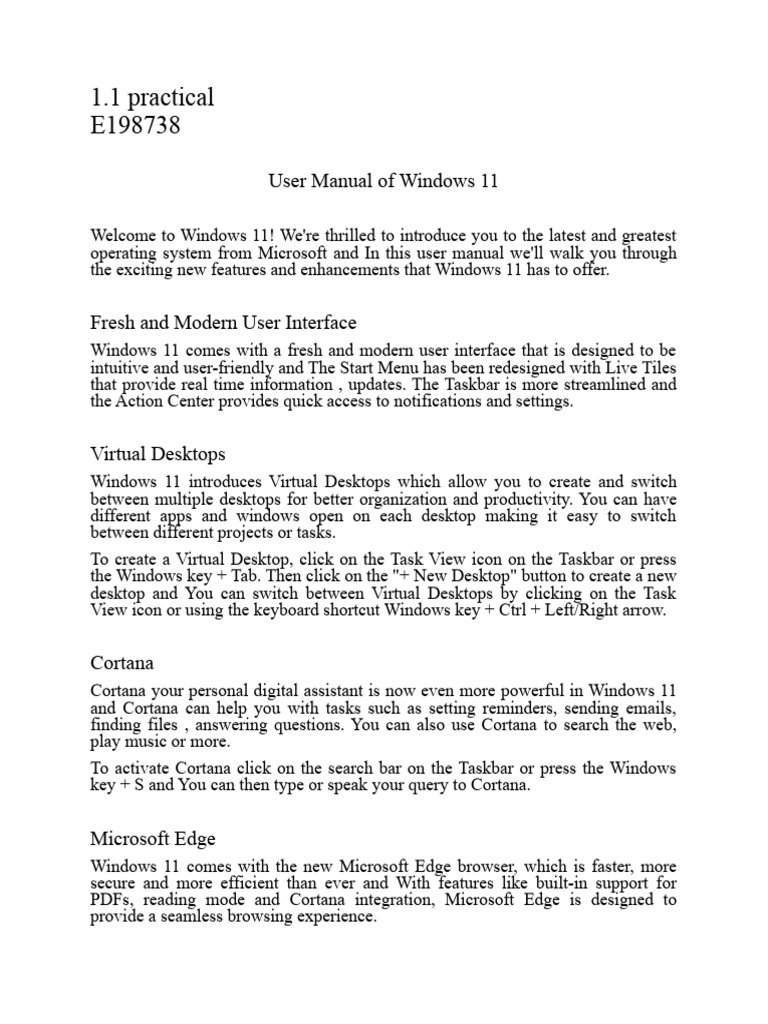 Task 1 | Download Free PDF | Microsoft Windows | Window (Computing)