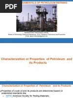 Temperature Points in Petroleum Products | PDF