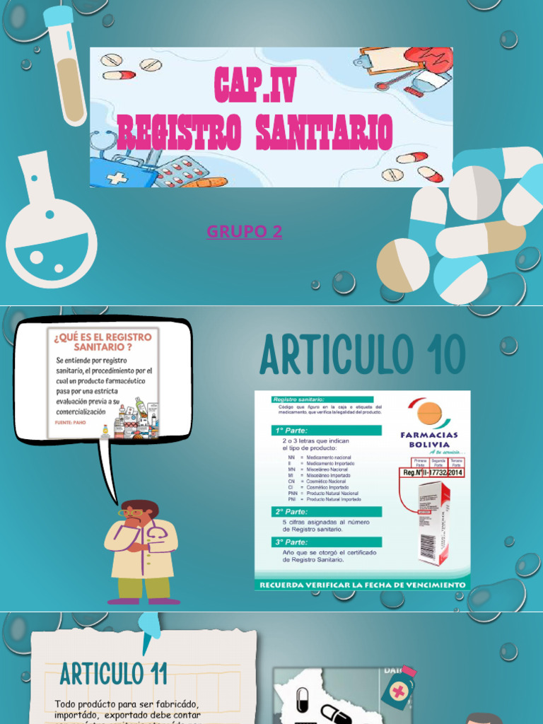 LEY DEL MEDICAMENTO CAP 4,5 | Descargar gratis PDF | Farmacia ...