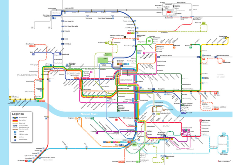 Complete RET Map Rotterdam | PDF