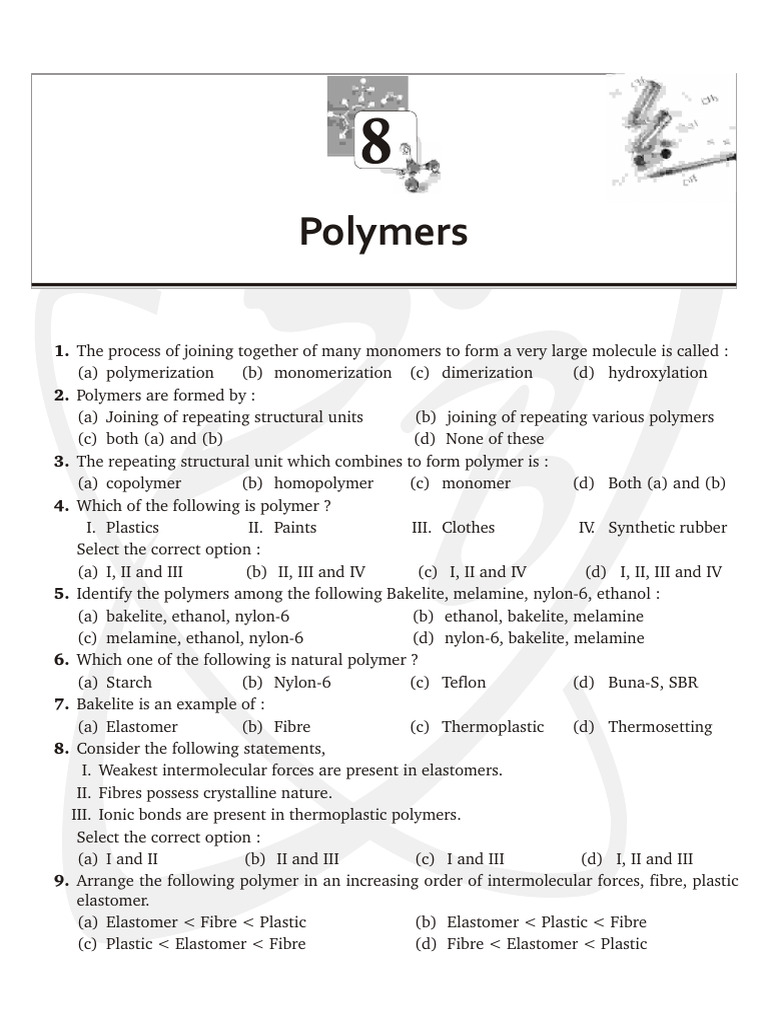 Chapter 8 | PDF | Polymers | Materials Science