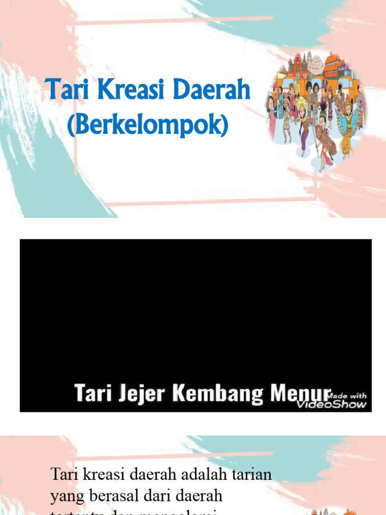 Tari Kreasi Daerah Berkelompok Baru | PDF