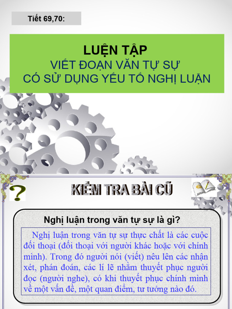 Bai 12 Luyen Tap Viet Doan Van Tu Su Co Su Dung Yeu To Nghi Luan | PDF