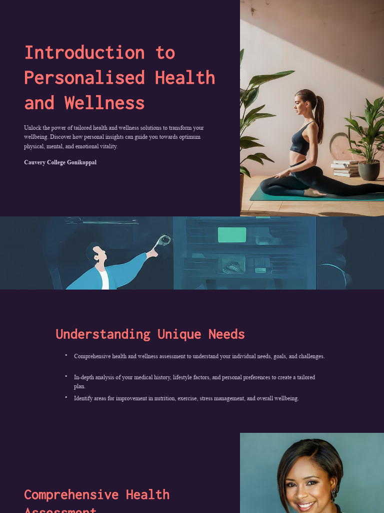Introduction To Personalised Health and Wellness | PDF | Meditation ...