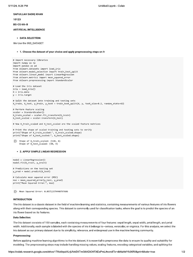 Assig No 1 Safiullah | PDF