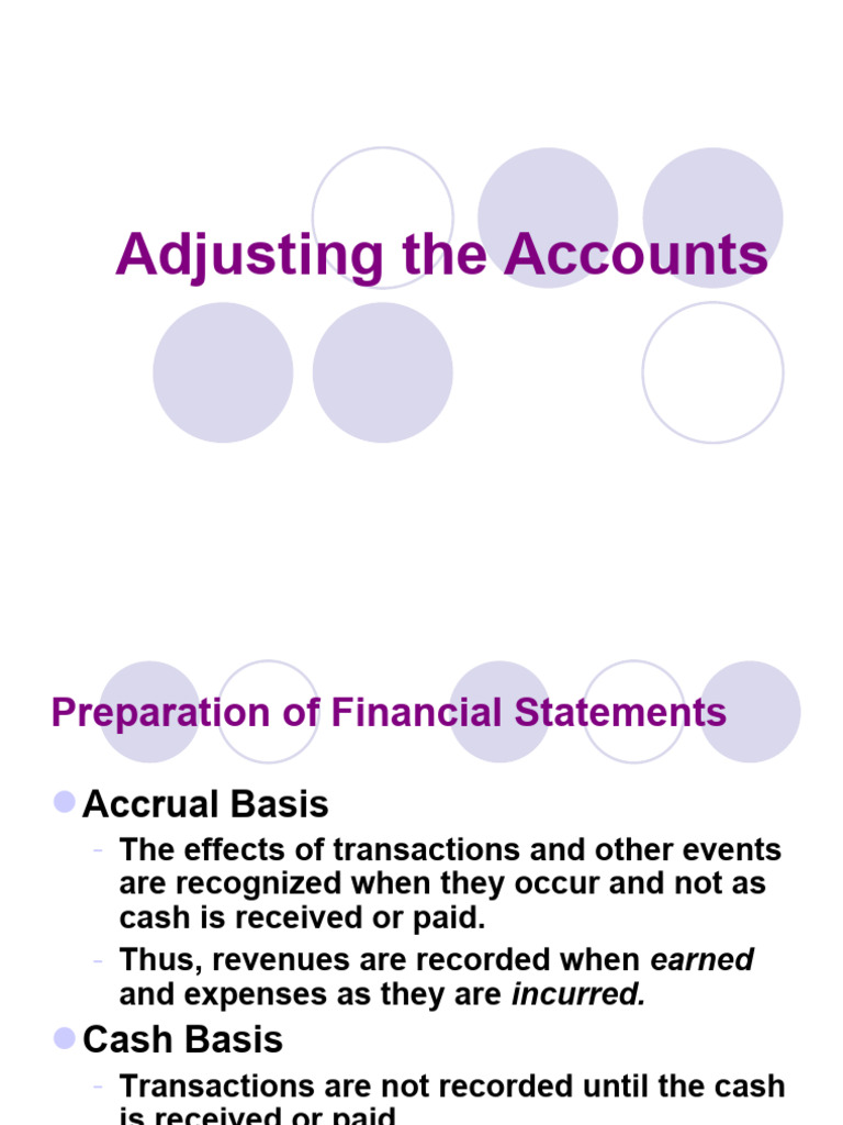 Module 3 Adjusting Entries | PDF | Expense | Deferral