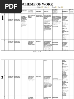 Lesson Notes ICT FORM 2 LESSON 3 | PDF | Spreadsheet | Worksheet