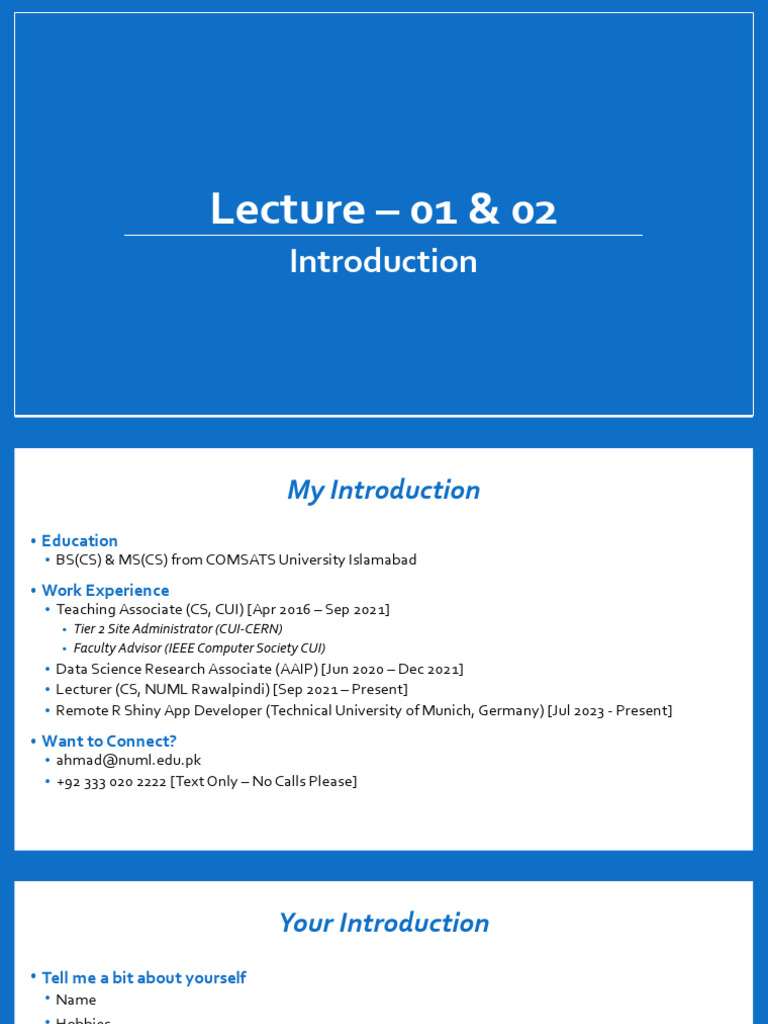 ToA - Lecture 01 02 - Introduction | PDF | Theory Of Computation | Computational Complexity Theory