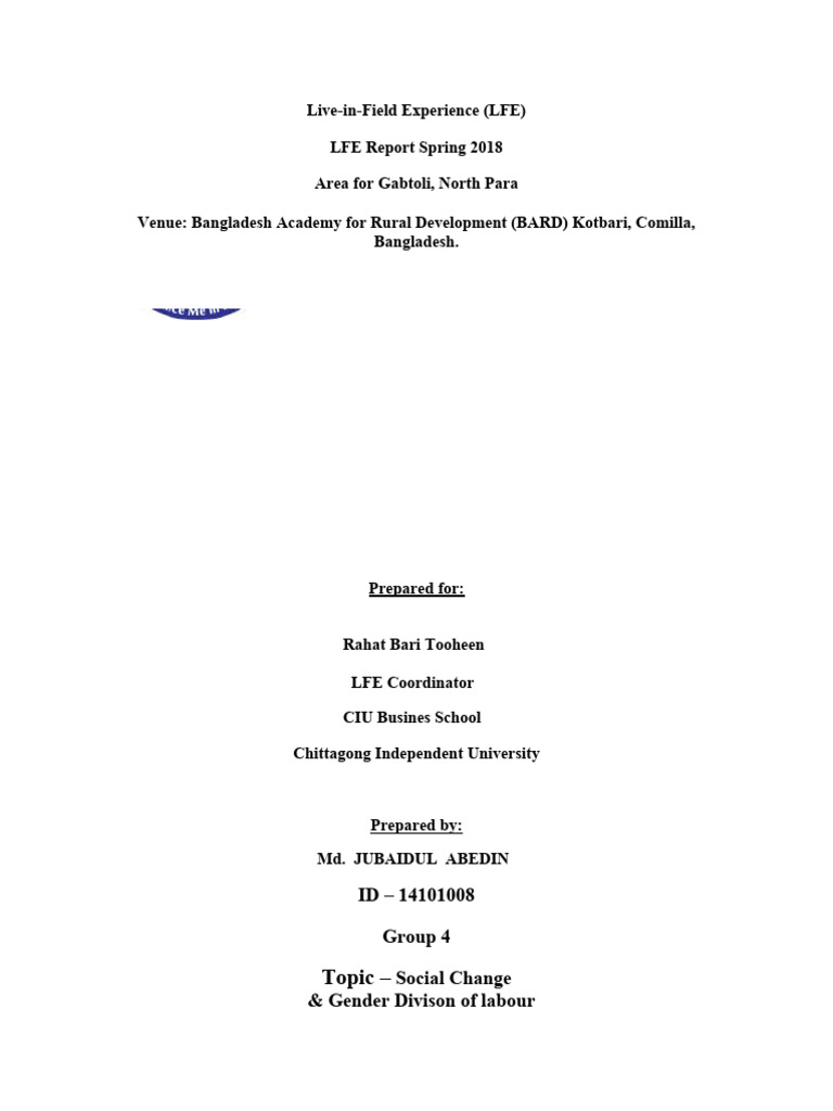 Lfe Report | Download Free PDF | Survey Methodology | Methodology