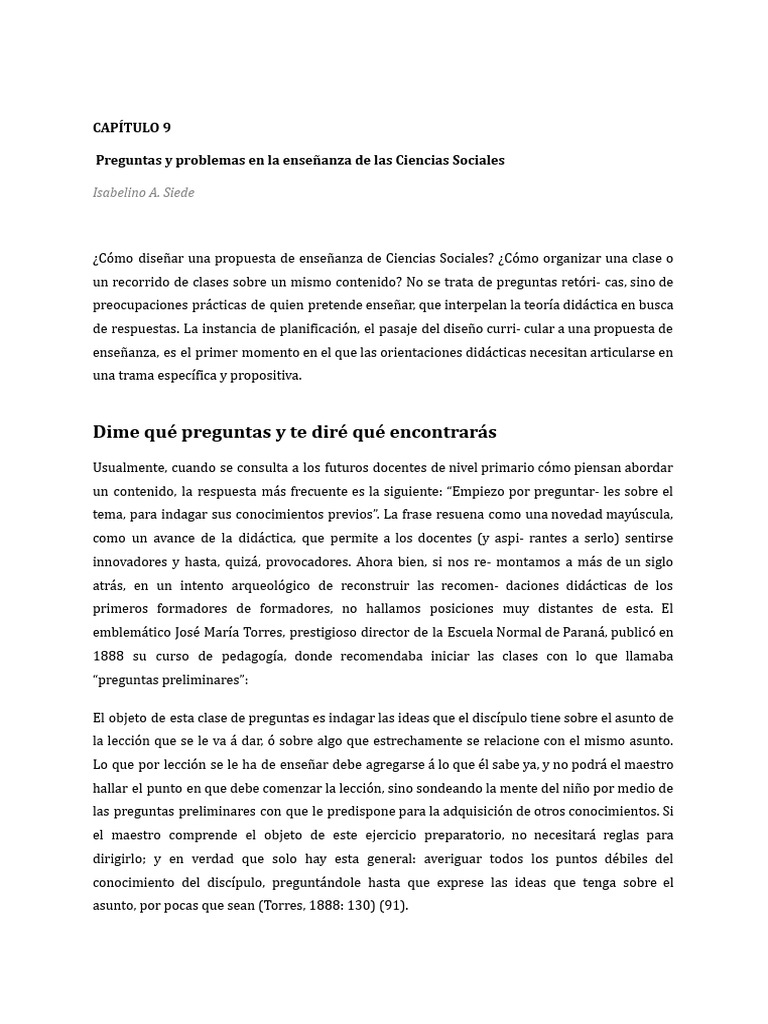 Preguntas en Ccss | PDF | Conocimiento | Enseñando