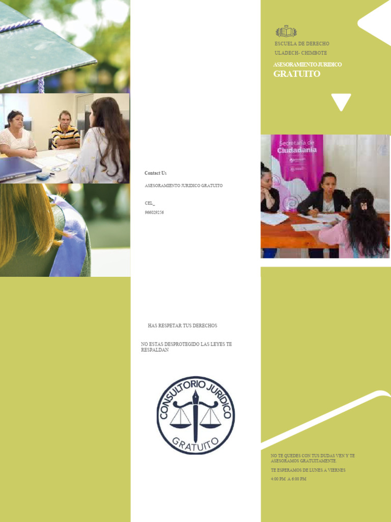 Plantilla de Triptico en Word | PDF