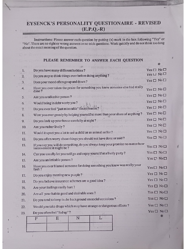 Psychology EPQ - Revised | PDF